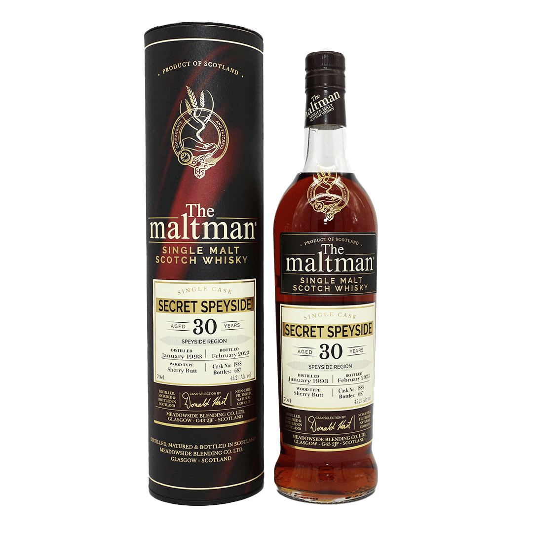 Secret Speyside 1993/2023 - 30 Jahre - Sherry Butt - The Maltman