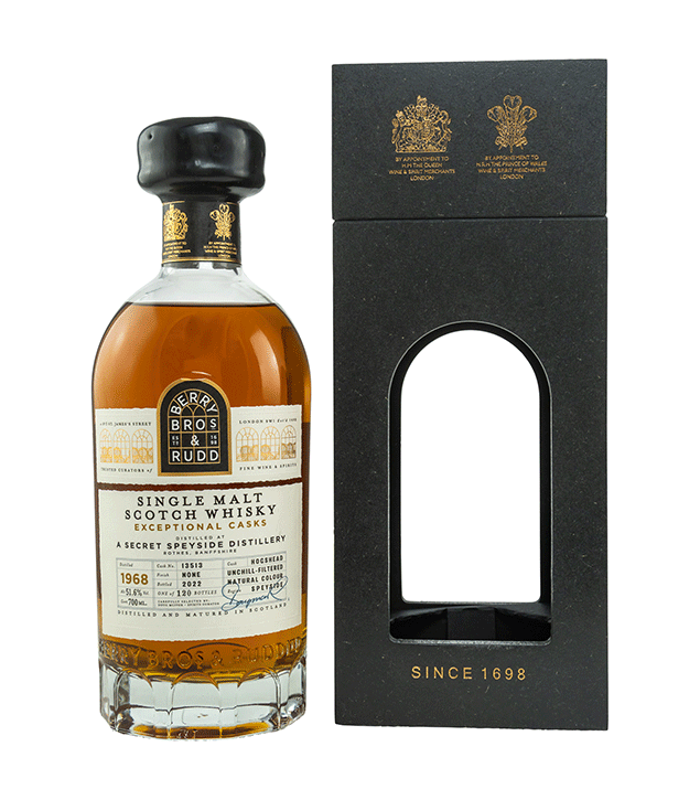 Secret Speyside 1968/2022 - Berry Bros & Rudd